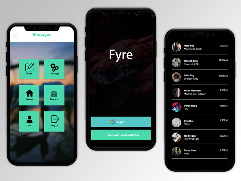 Fyre by Taurrean Traylor on Dribbble