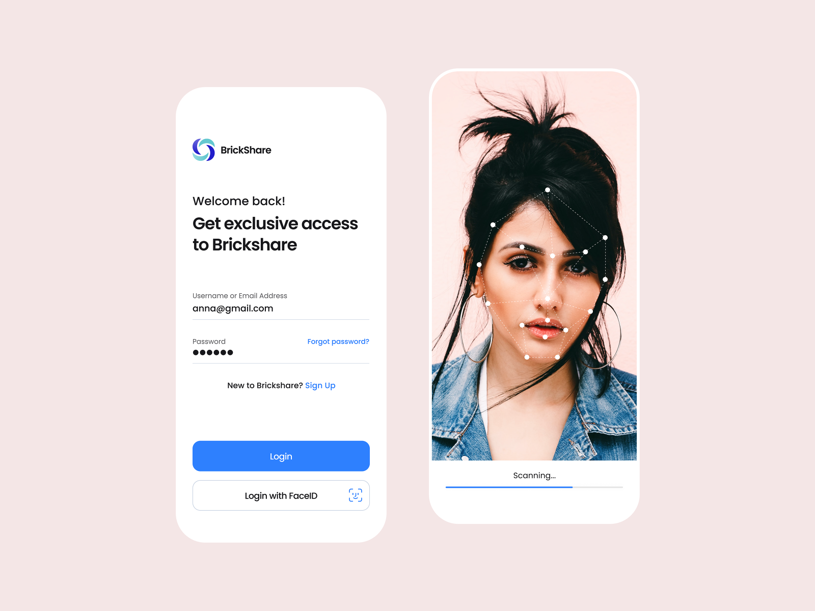 Login with FaceID App by Hung Hoang for Slabs on Dribbble