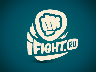 Ifight.ru logo by Alice Badusova on Dribbble
