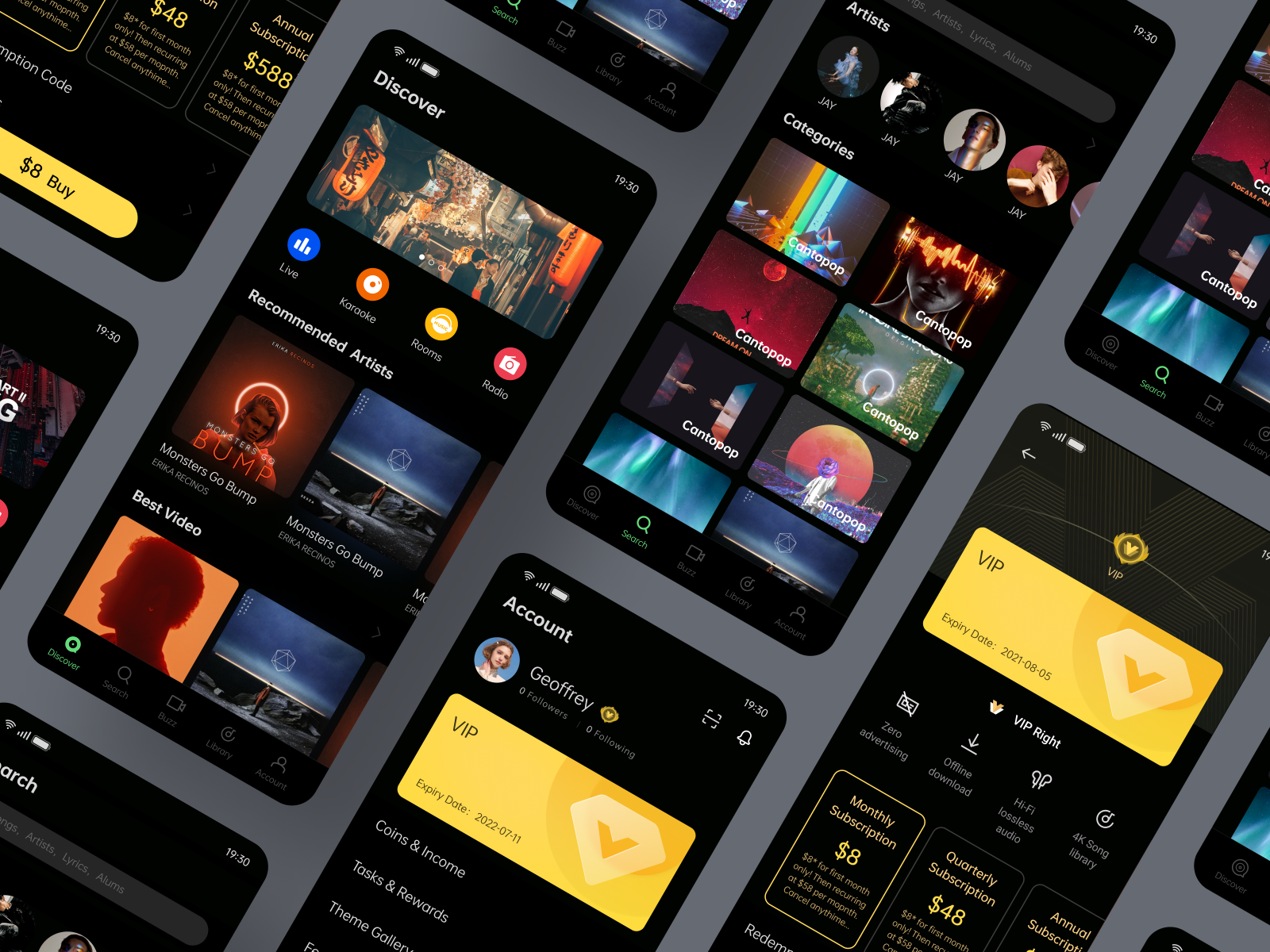 JOOX REDESIGN by Ding on Dribbble