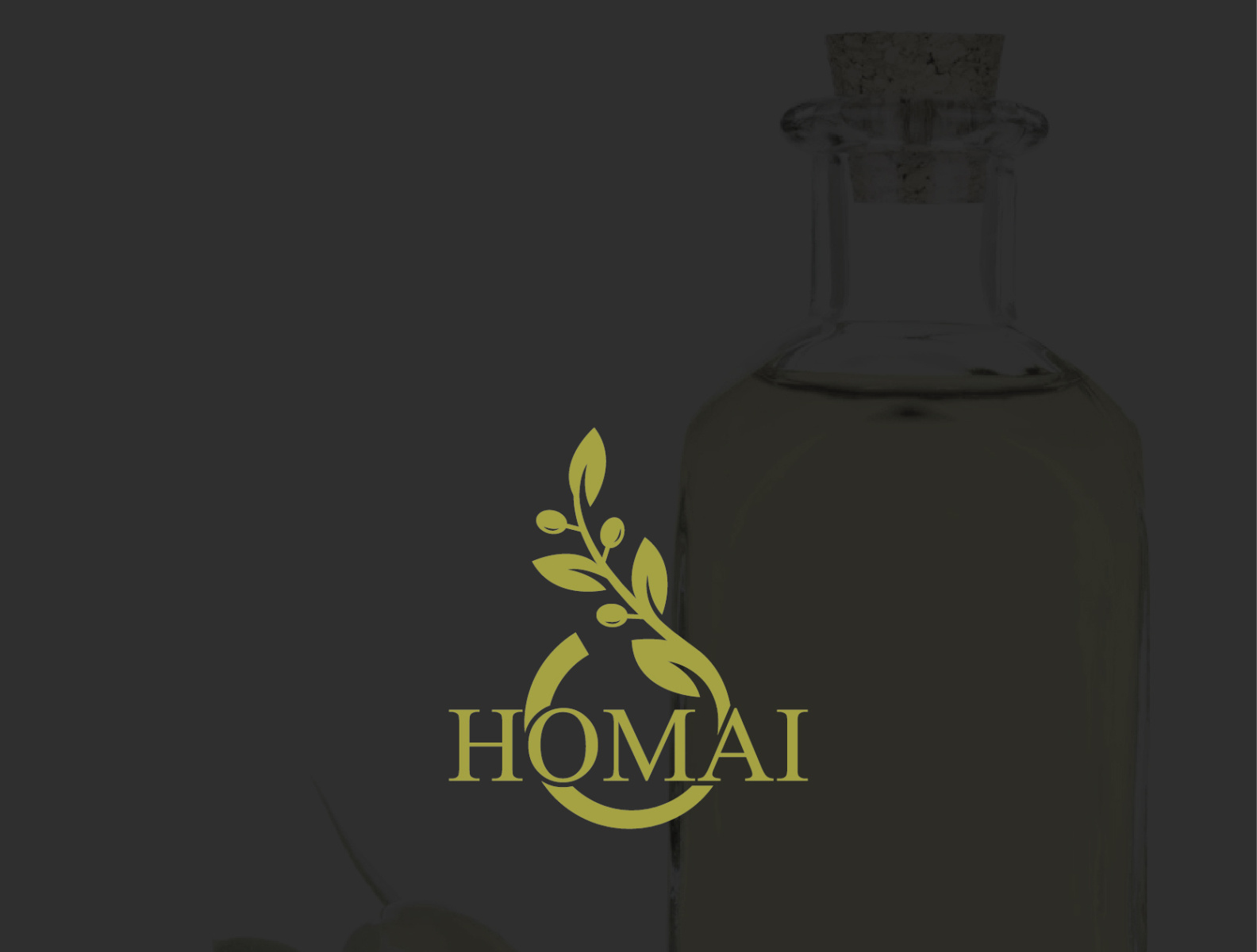 Homai vergin olive oil logo by Md Deluar Hossain on Dribbble