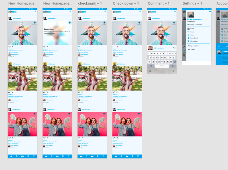 User Interface Samples by Jessica Blair Levine on Dribbble