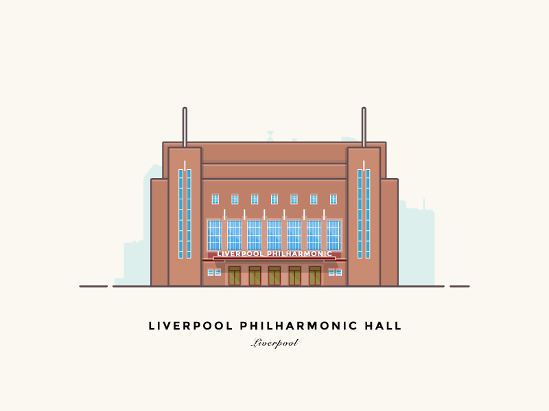 Liverpool Philharmonic Hall by Lewis Dohren on Dribbble