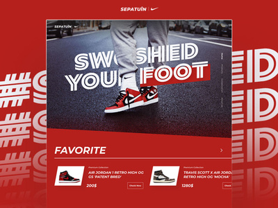 SepatuIn - Shoes Web Design by Maulana Rifky Yudhira on Dribbble