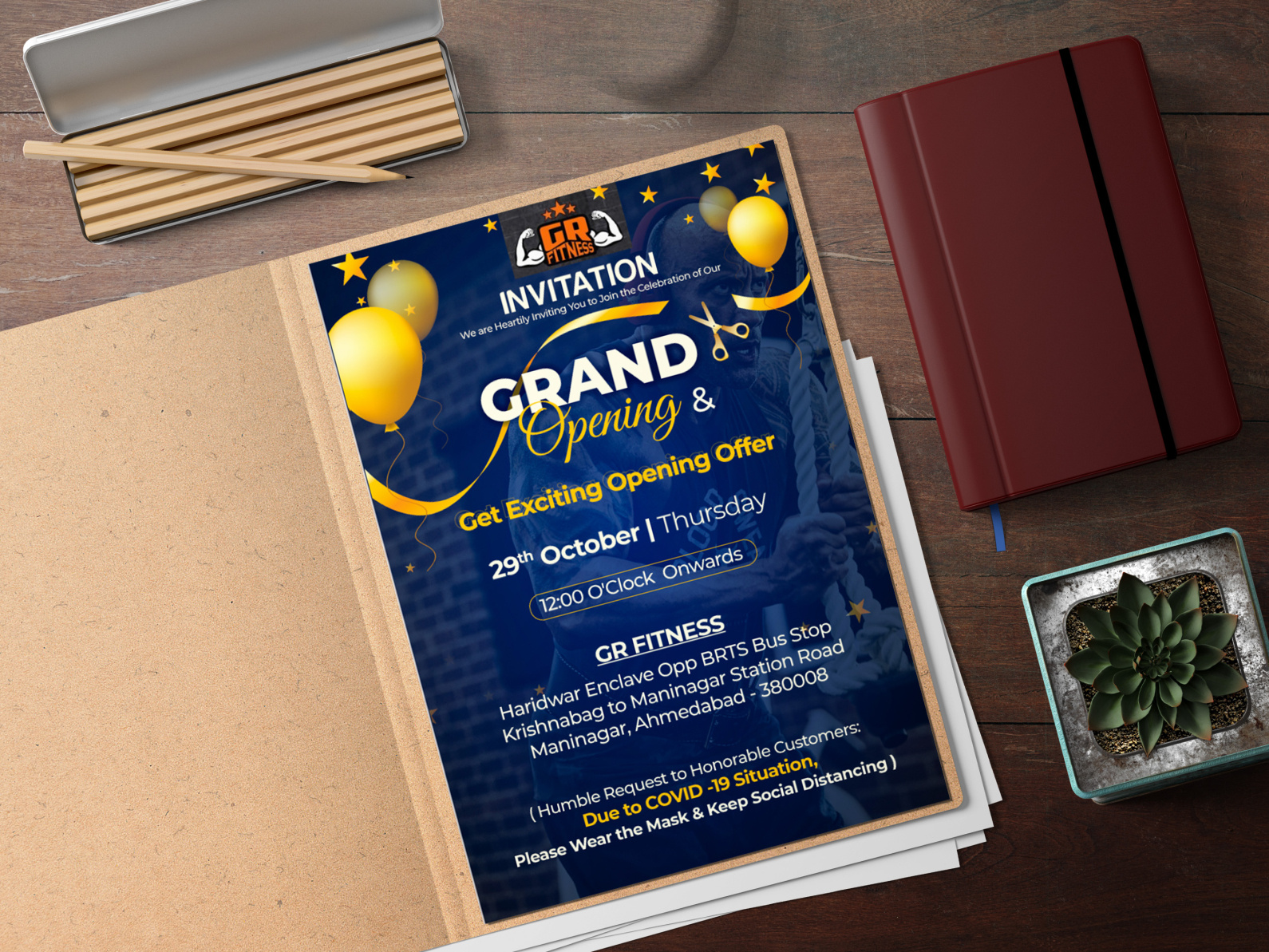 Invitation Card Design by Pruthvi Boghara on Dribbble