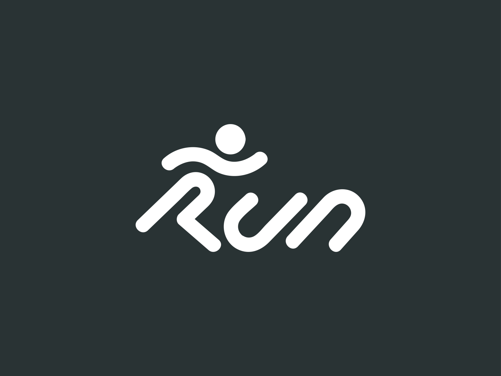 RUN Logo By Mizan On Dribbble
