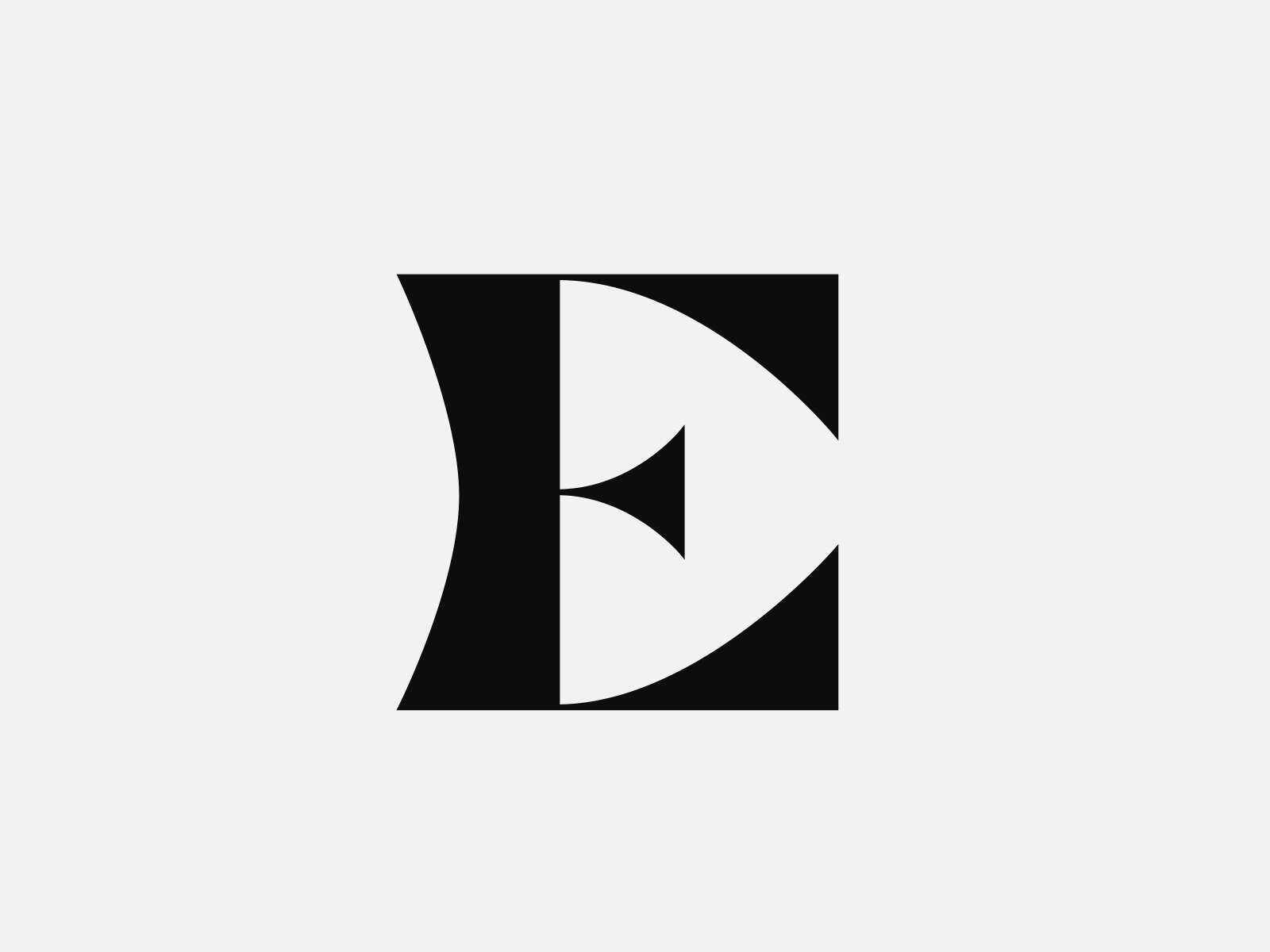 E letter mark by Hamdi on Dribbble