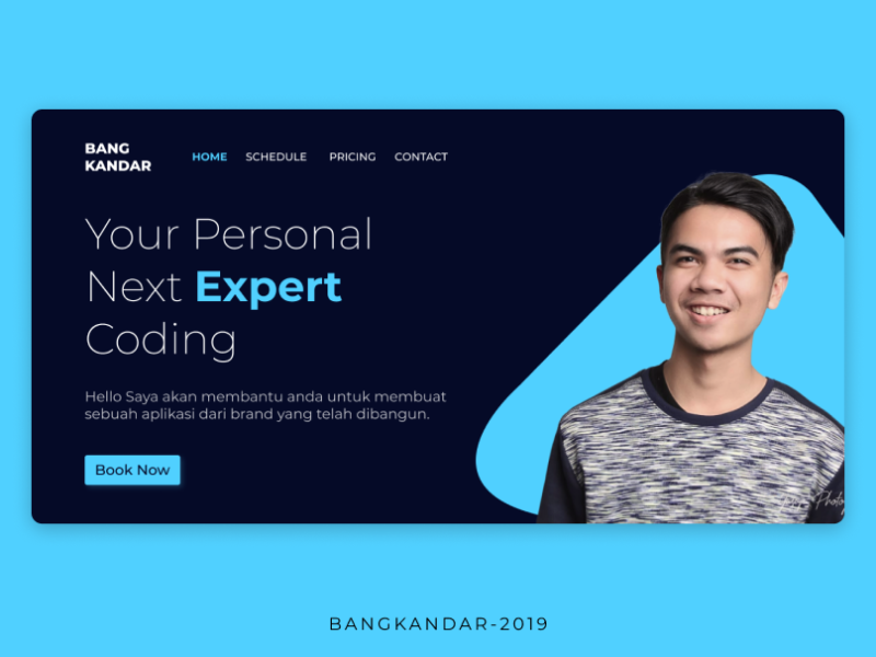 VCard UI by Bangkandar on Dribbble