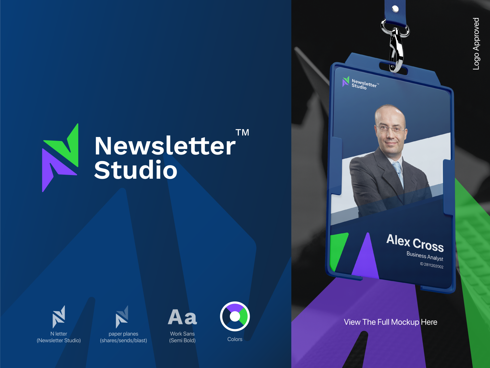 Newsletter Logo Project Approved by Ardiann Fauzi on Dribbble