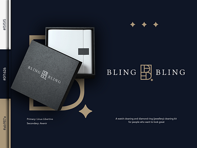 Bling Bling Logo Concept by Ardiann Fauzi on Dribbble