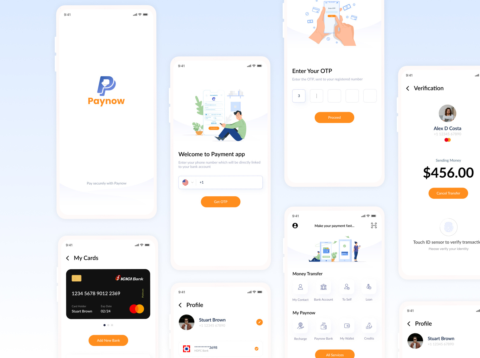 Paynow App UI by Design Block on Dribbble