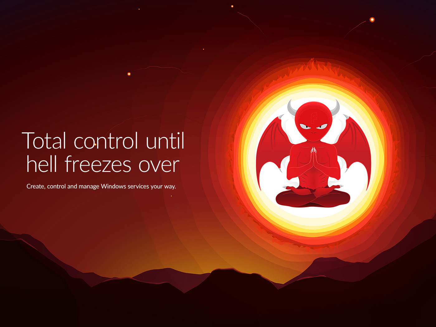 FireDaemon Key Visual by Dezea® Studio on Dribbble