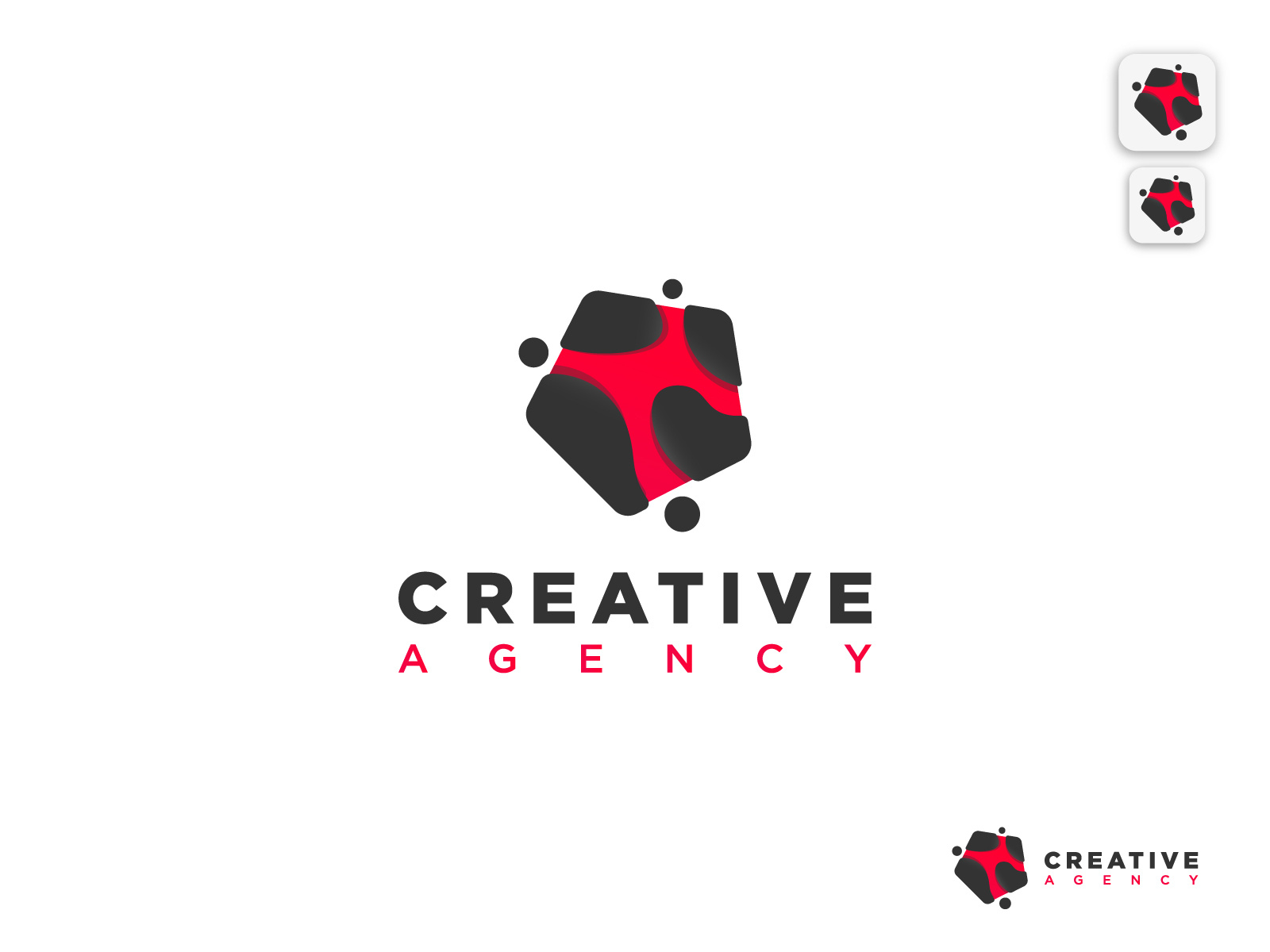Creative Agency Logo Design by Shaheen Ahmed on Dribbble