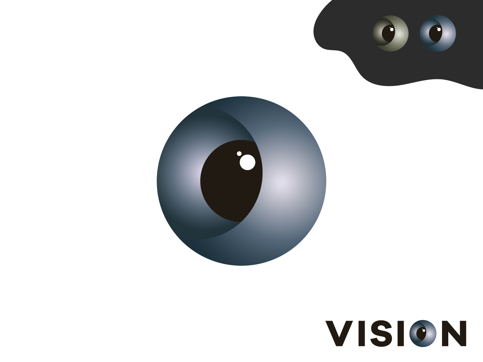 VISION LOGO by Shaheen Ahmed on Dribbble