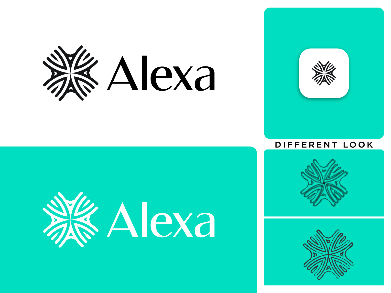 Alexa a luxury logo by Shaheen Ahmed on Dribbble