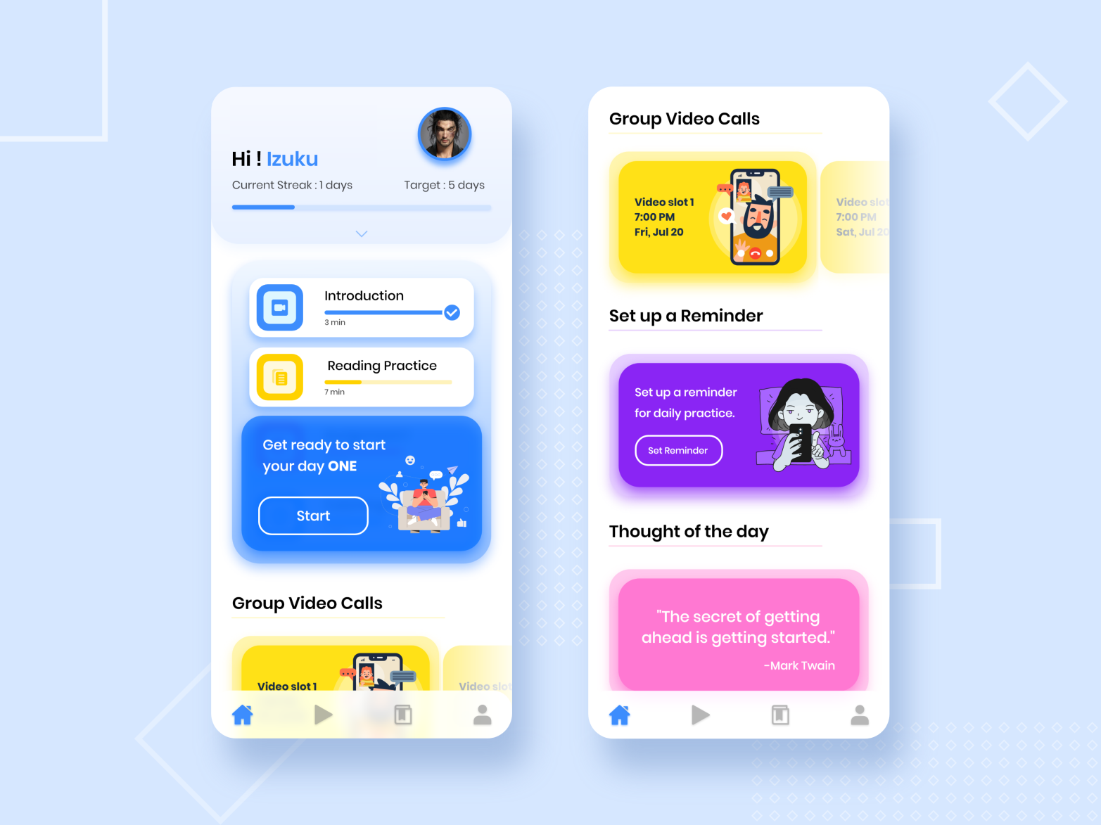 Video Tutorial App Ui By Eaxgor On Dribbble
