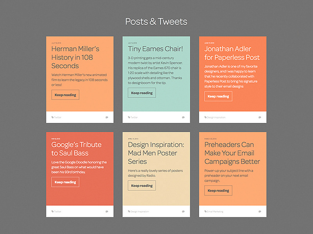 Blog by Matthew Hensler on Dribbble