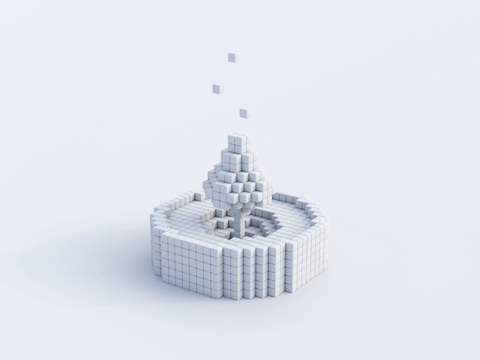 Pixel Candle - Clay by Fabrizio Boni on Dribbble