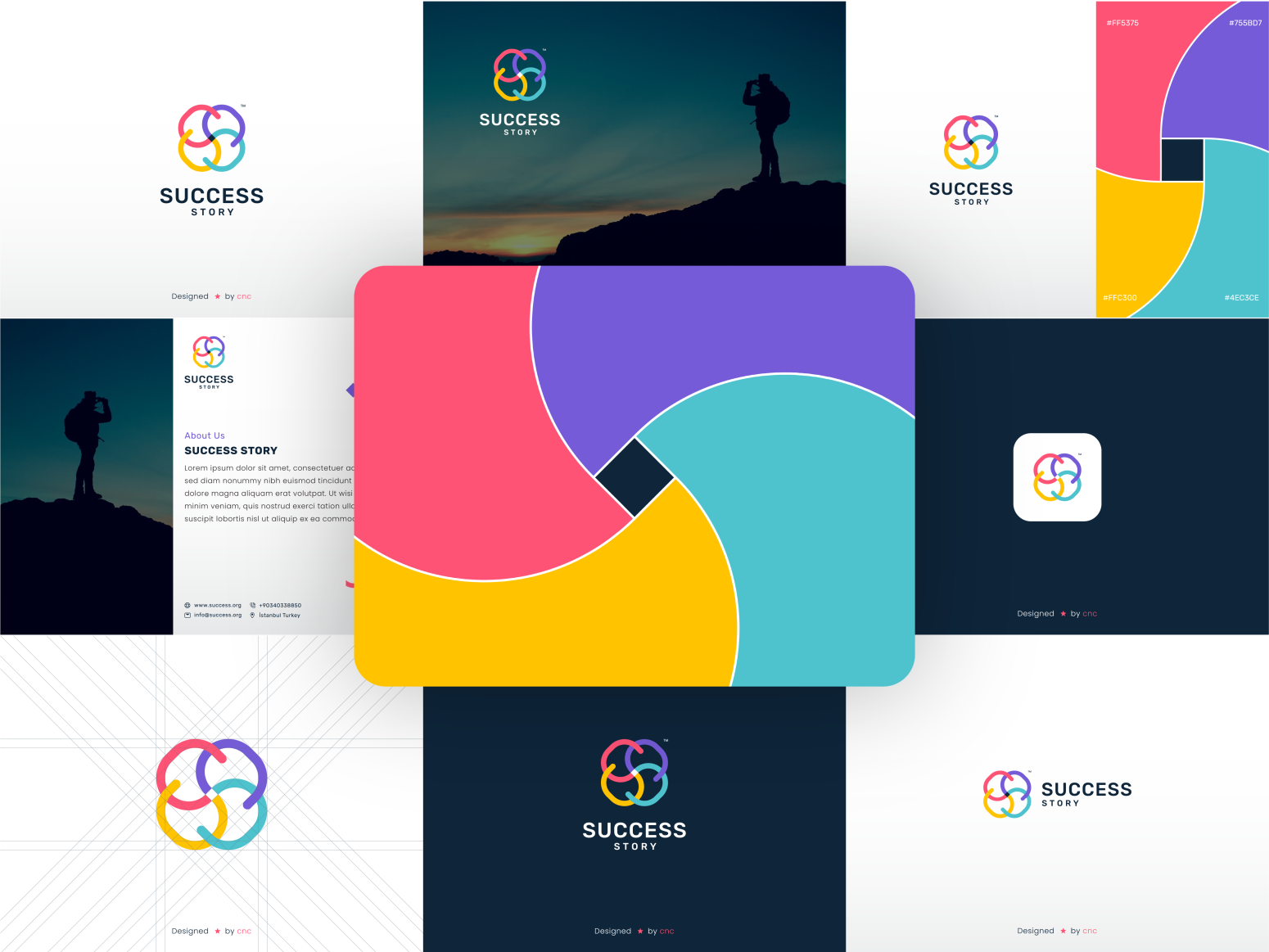 Success Story - Brand Guideline by astaamiye on Dribbble