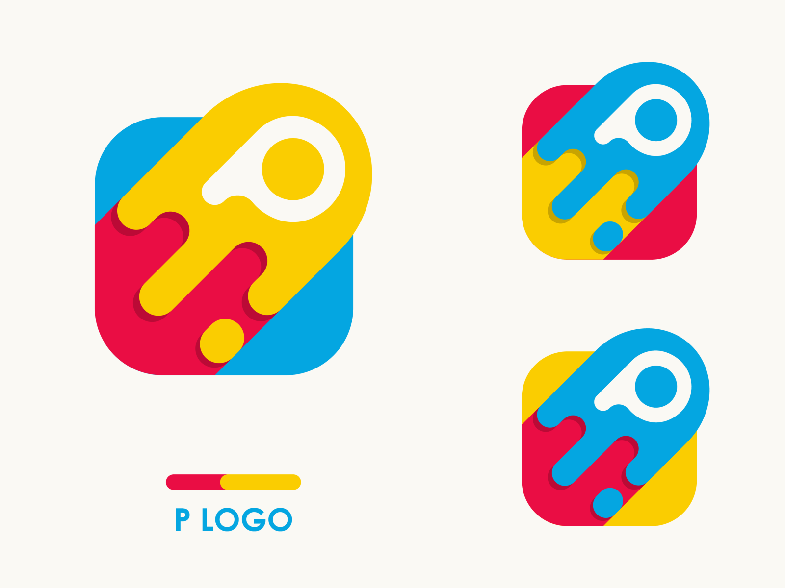 P Logo Design by astaamiye on Dribbble