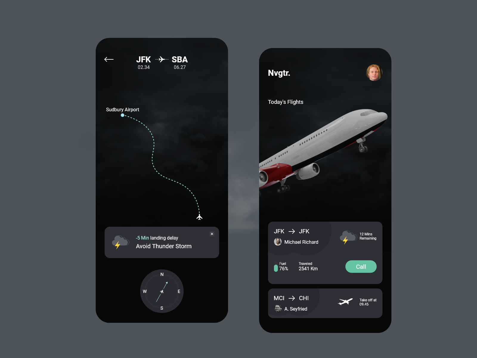 Pilot Navigation by Hamza Navid on Dribbble