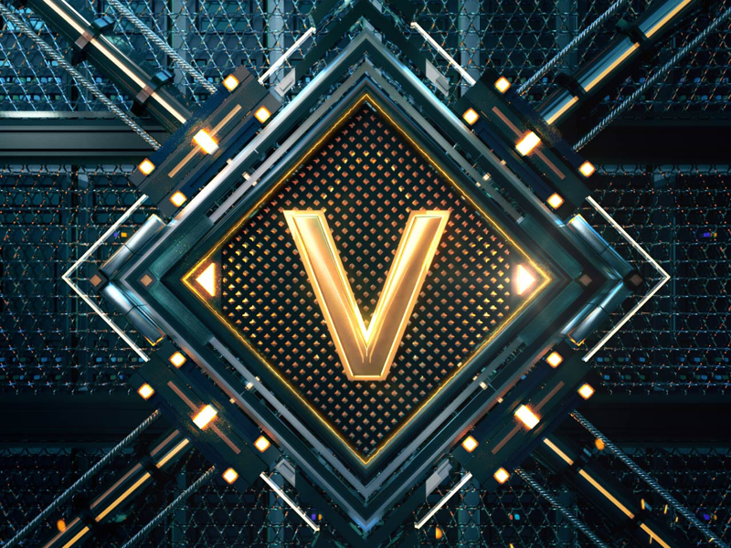 36 Days of Type - V by Grafake.Charles on Dribbble