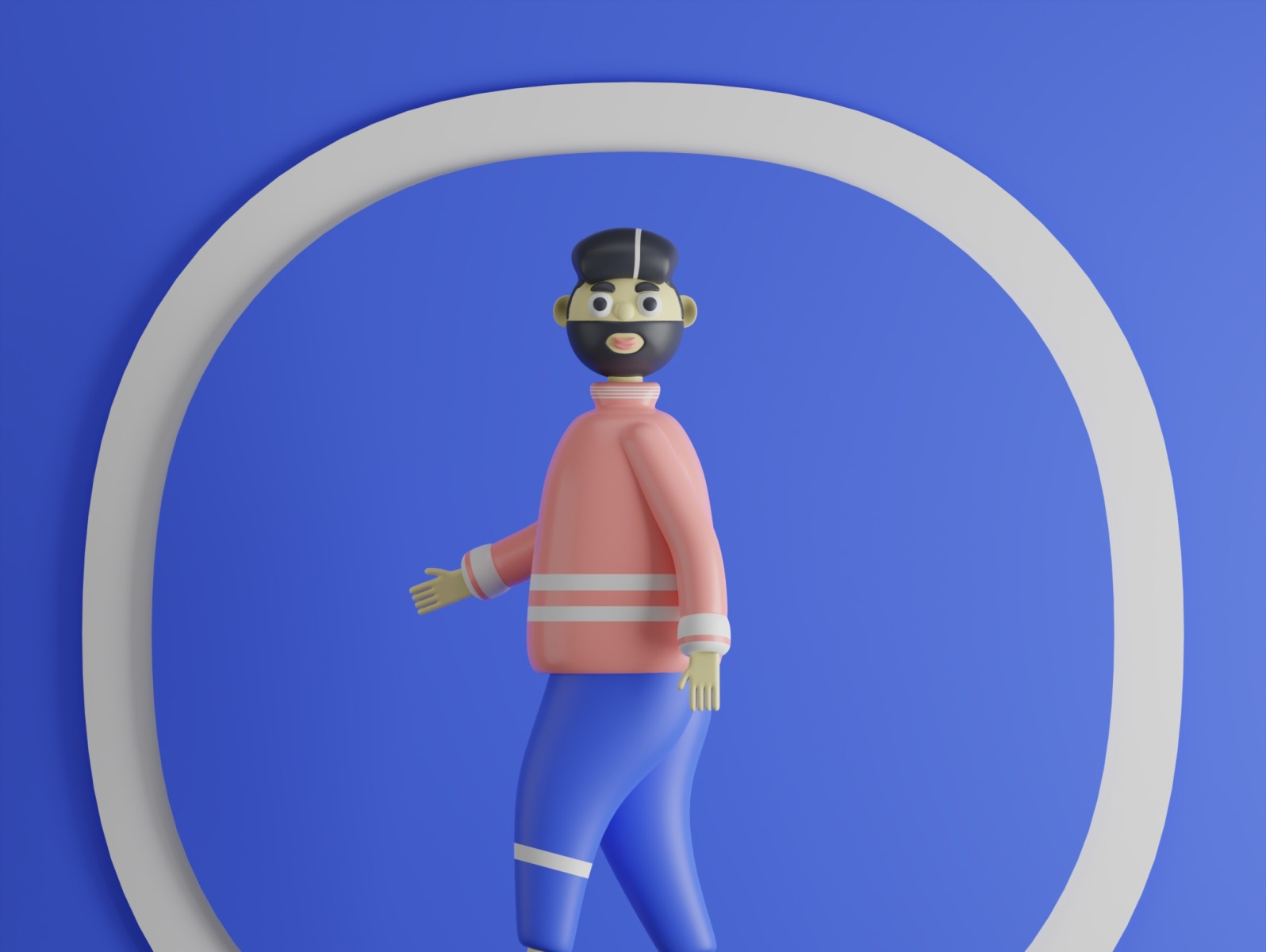 Stylised 3D Character by Valentino Grancagnolo on Dribbble