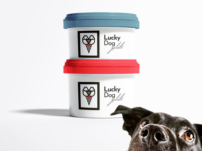 Bold rebrand for Gelato company. by Ryan Orlowski on Dribbble