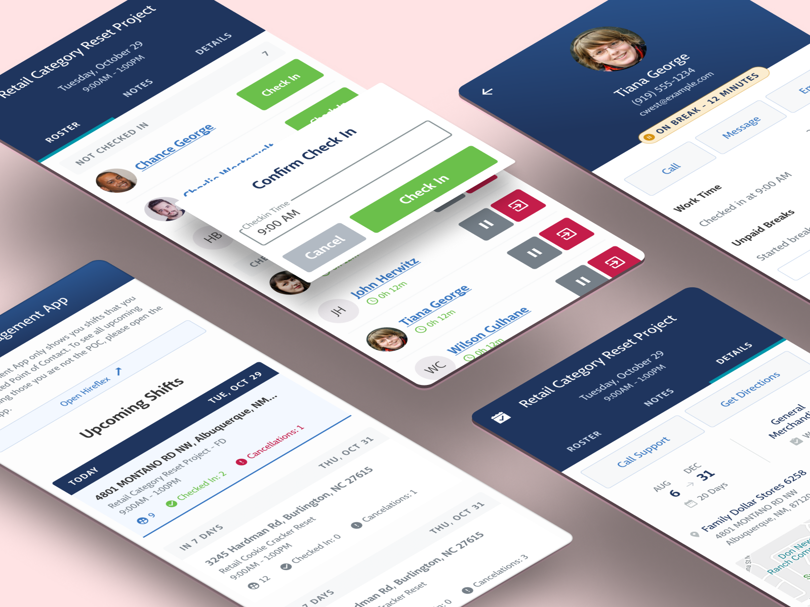 Field Management App by Joshua Rudd for Vaporware® on Dribbble