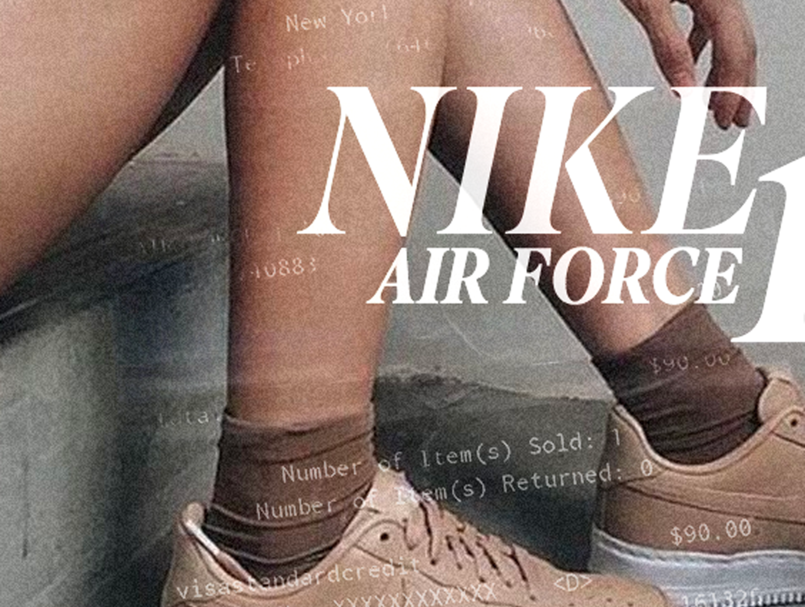 NIKE AIRFORCE ONE AD | OLD SCHOOL by Thibault de SALINS on Dribbble