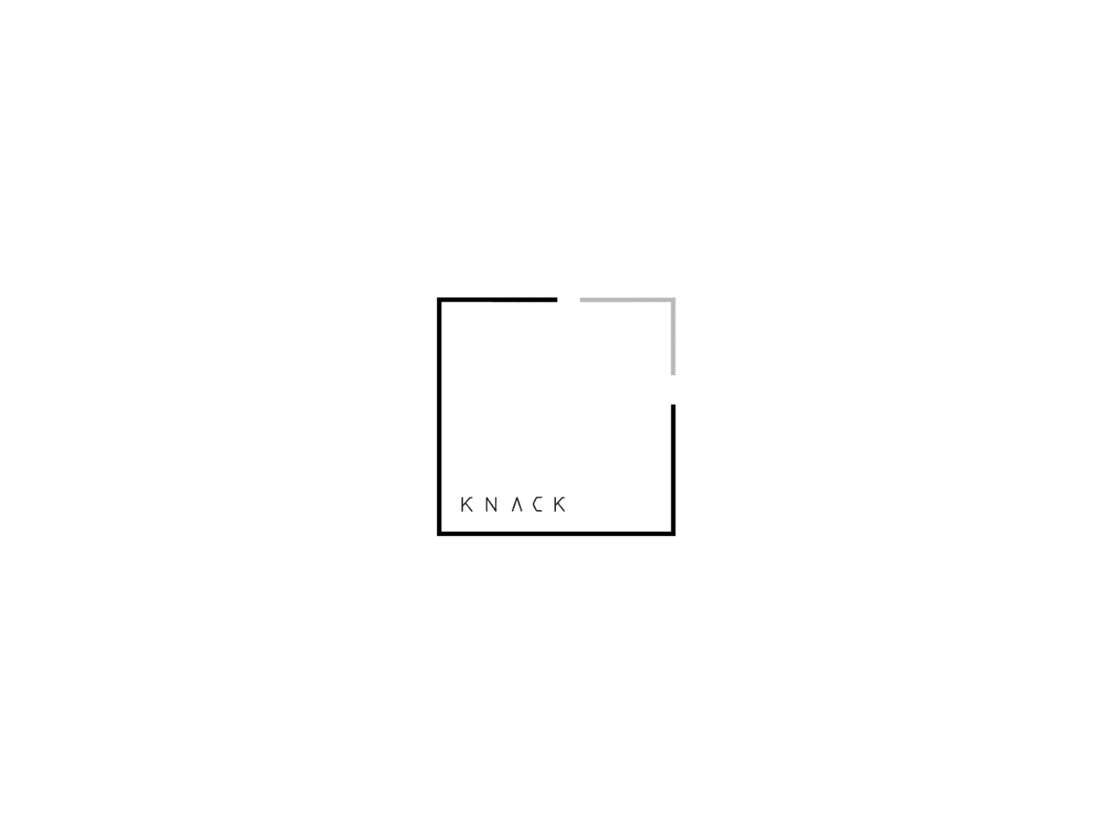 Knack Gallery Logo Hazh by Hazhin Roshani sefat on Dribbble
