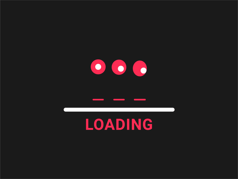 LOADING 03 by ZHANG YULINGYUN on Dribbble