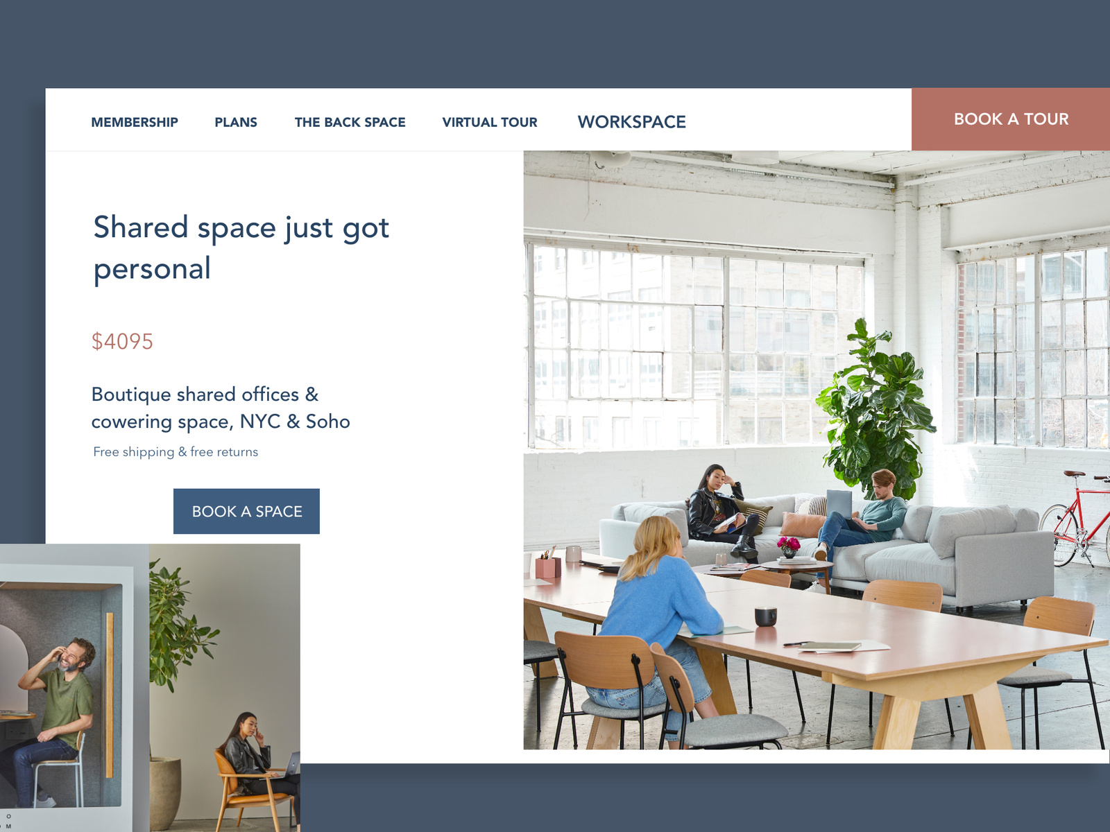 Workspace Homepage by Kadi Diallo on Dribbble