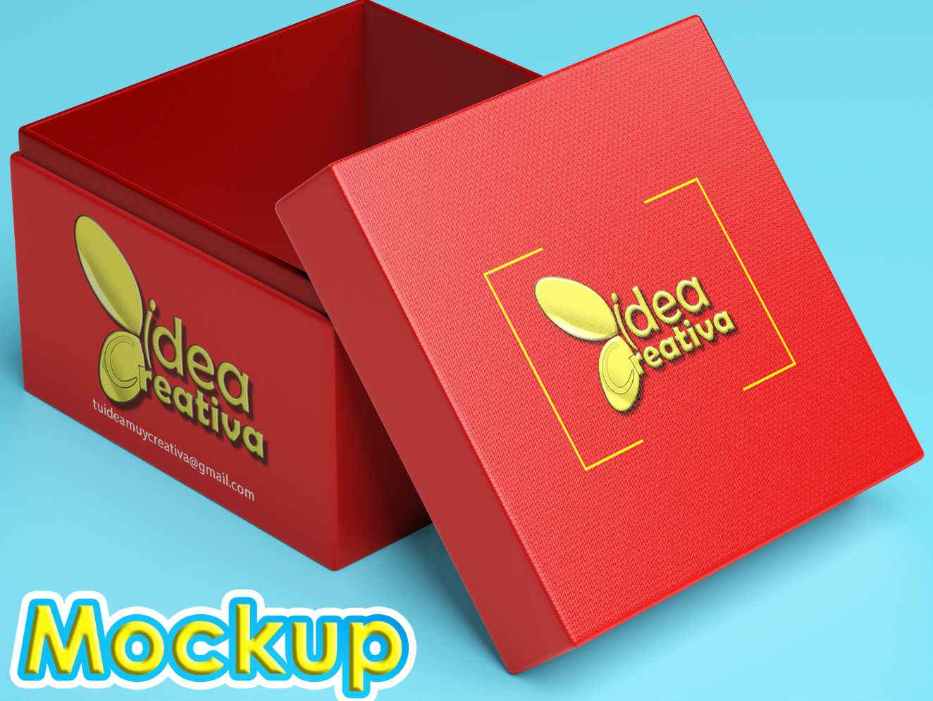 Mockup Cajita by Tu Idea Creativa on Dribbble