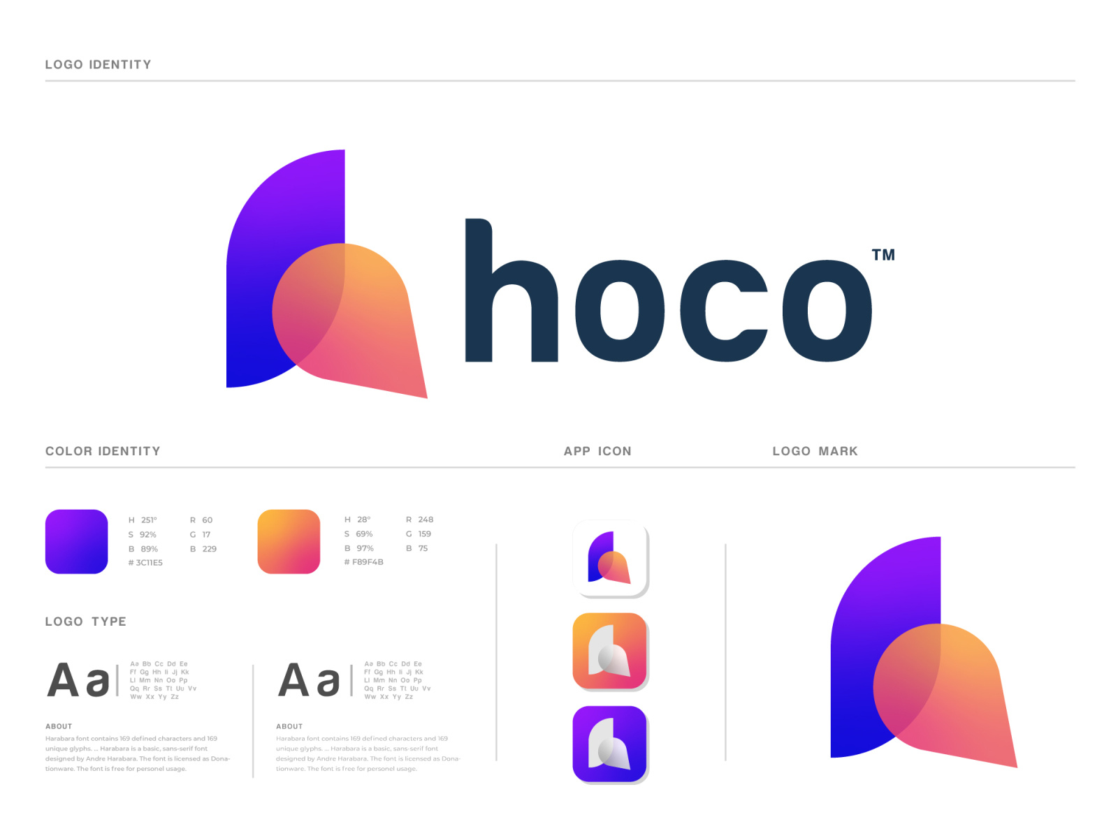 Hoco logo design | Modern H logo design by Mohammad Sohel on Dribbble