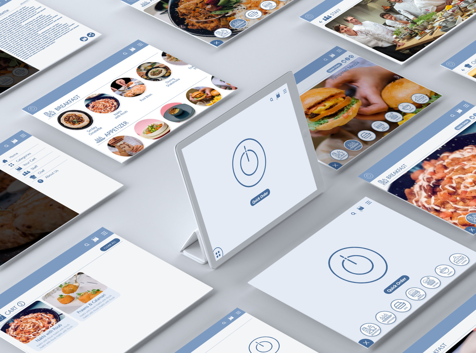 Restaurant Menu App by Rahaf Zabalawi on Dribbble