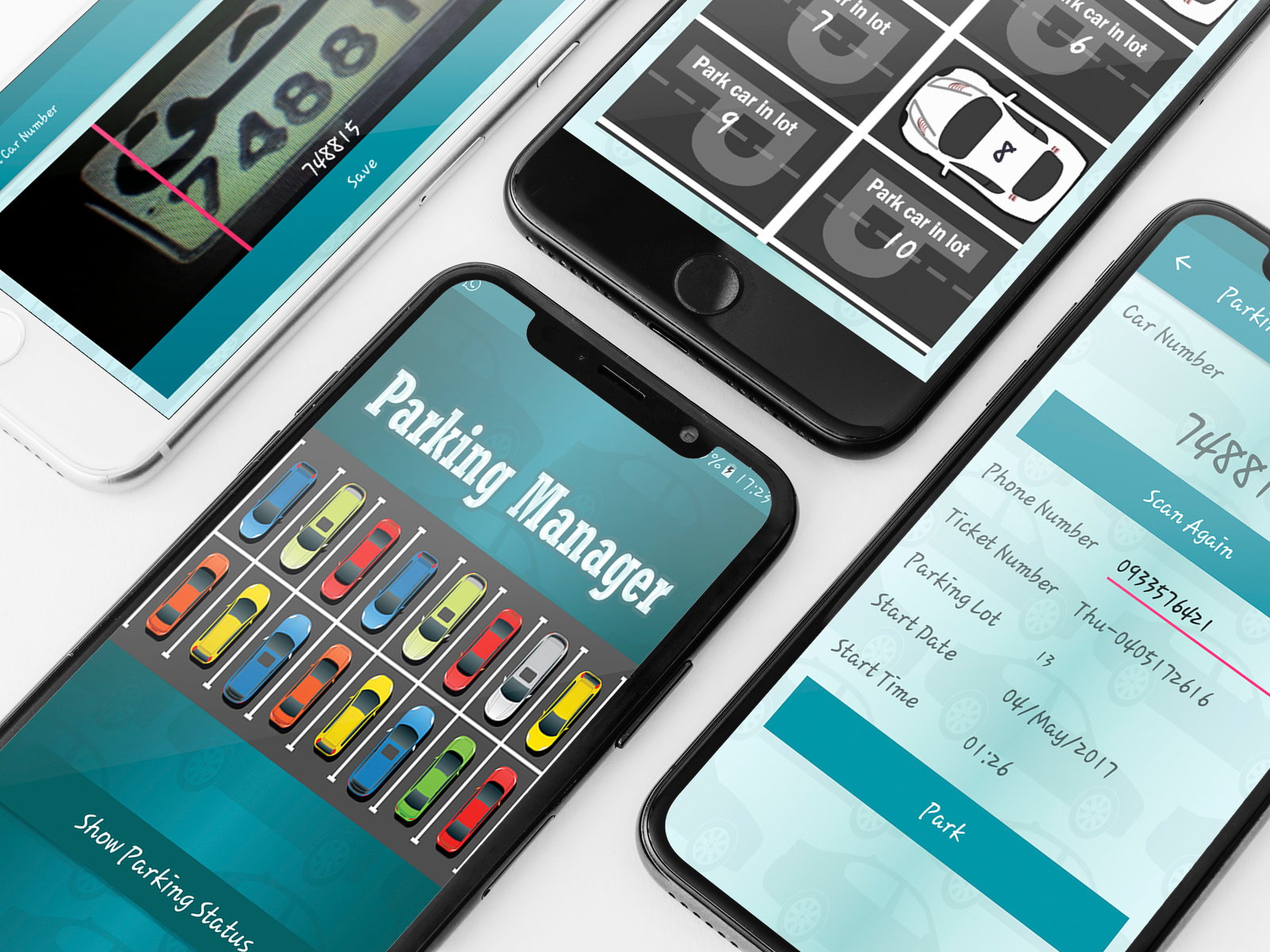Parking Manager Android App by Rahaf Zabalawi on Dribbble
