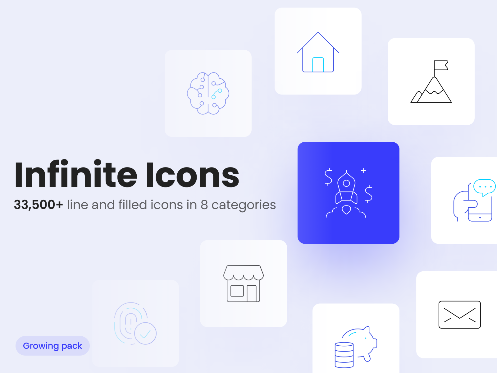 Infinite Icons - 33,500+ by Wahab Ali on Dribbble