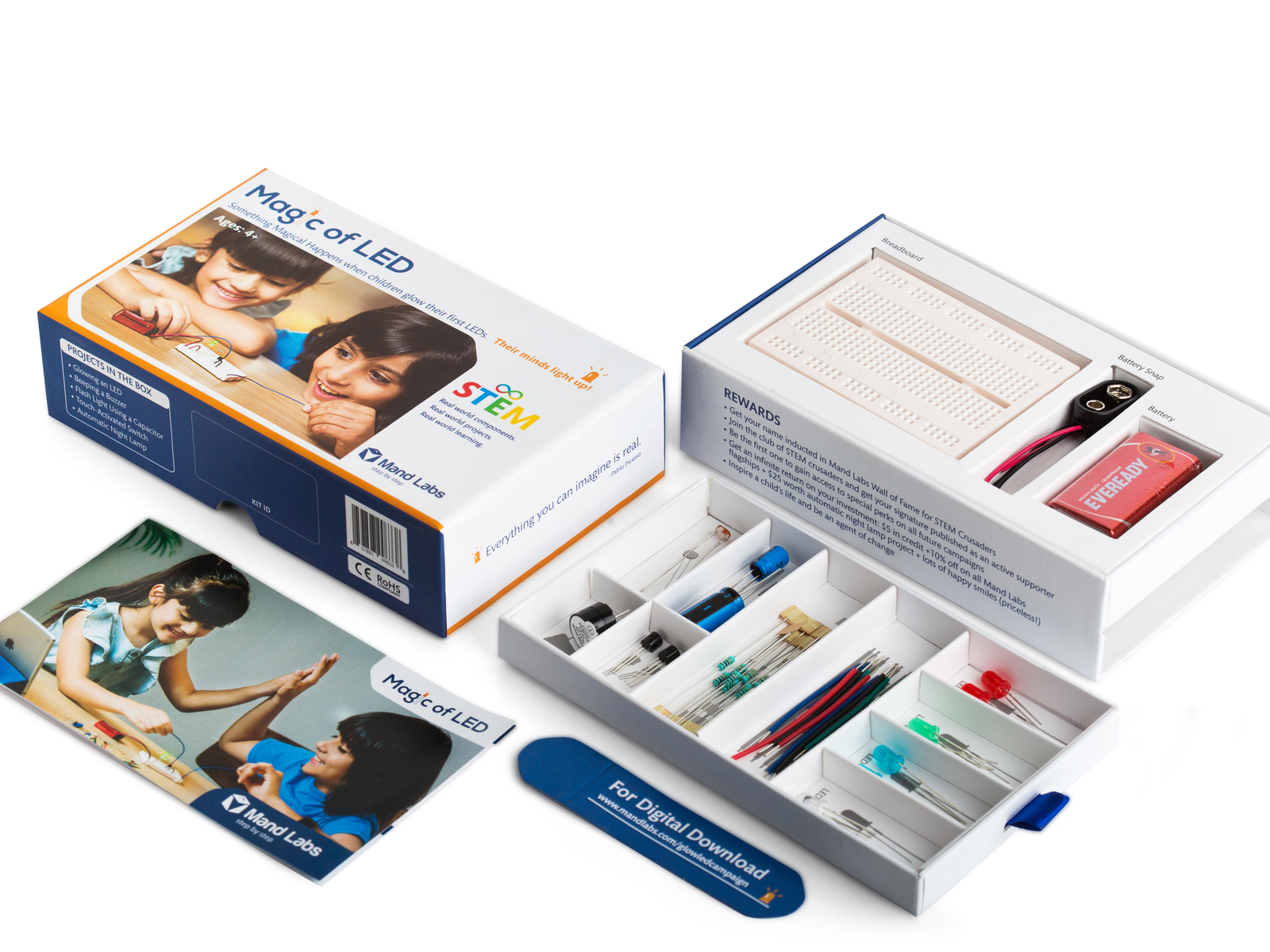 DIY Electronic Kit Packaging by Dhi Design on Dribbble