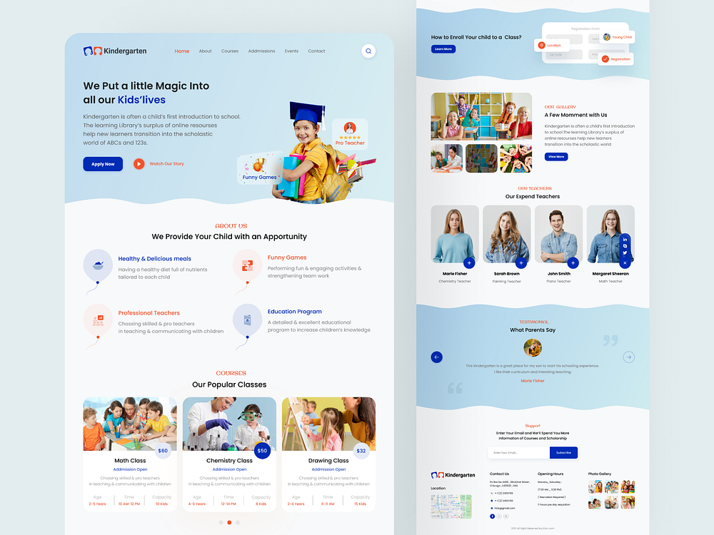 Kids Website designs, themes, templates and downloadable graphic ...