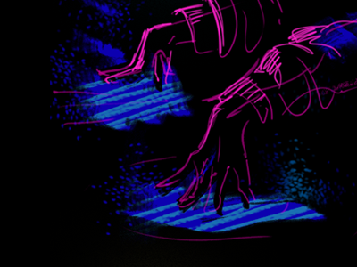 EDM concept painting by Katia Oloy on Dribbble