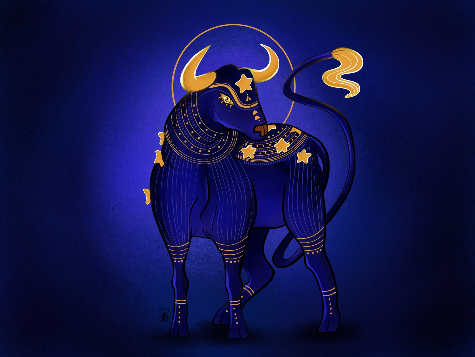 Star Bull by Sunayana Dash on Dribbble