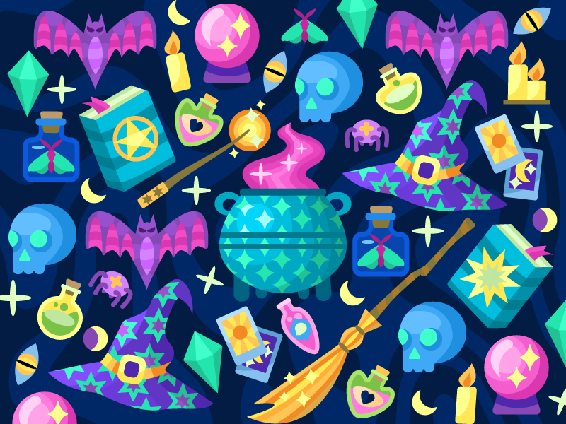 Magic pattern by Tatiana Kovaleva on Dribbble