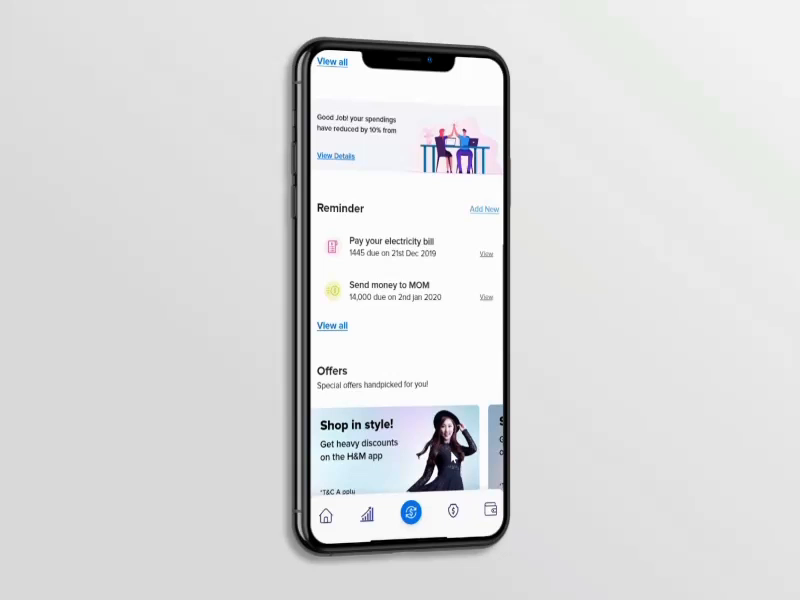 Credit Card Management - UI Design by pranav prakash on Dribbble
