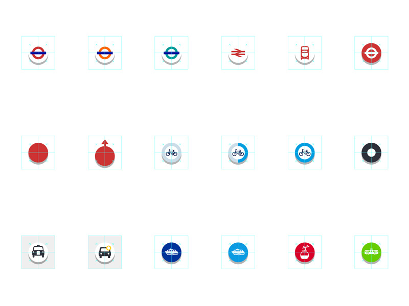 TfL Iconography by Will Sicat on Dribbble