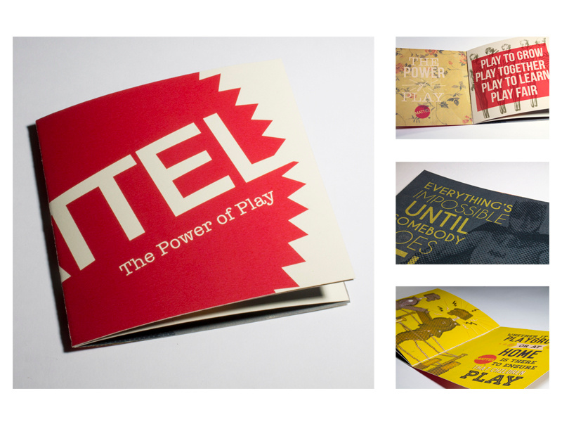 Mattel Print Brochure by Zach Halfhill on Dribbble