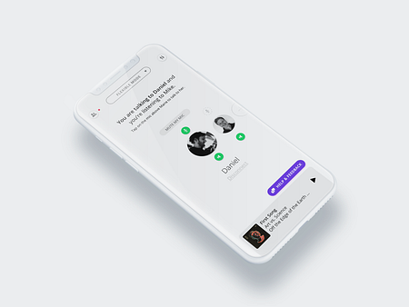 Voice Chat UI for X by Daniel Boros on Dribbble