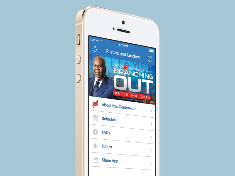 Conference App by Reggie Dupree on Dribbble