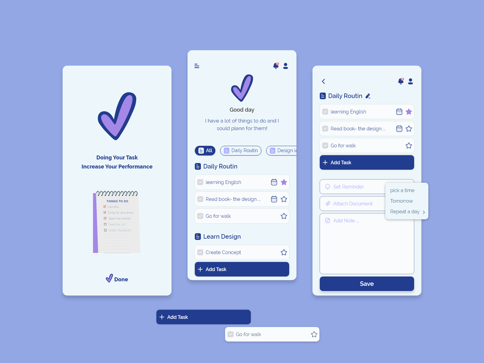 To Do App by samaneh soltani on Dribbble