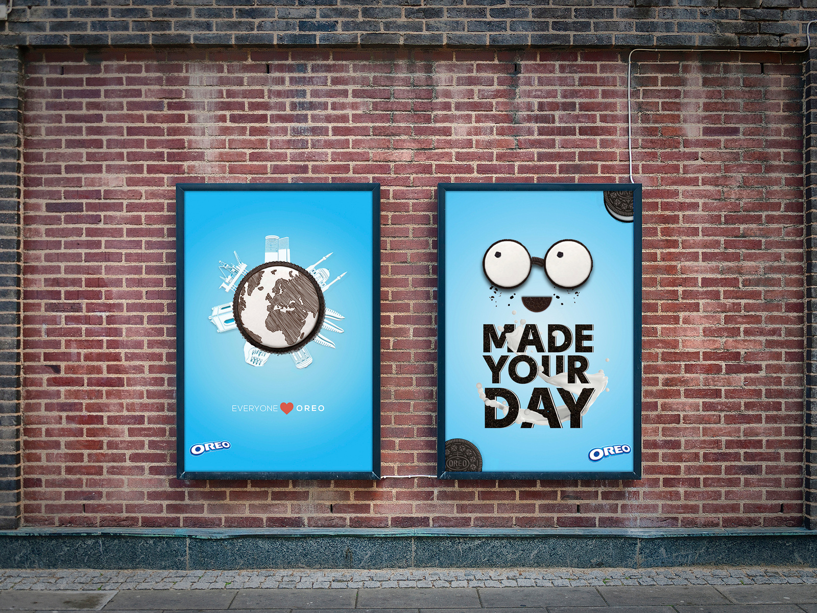 Simpe Oreo Print Ads by Alif Setyawan on Dribbble